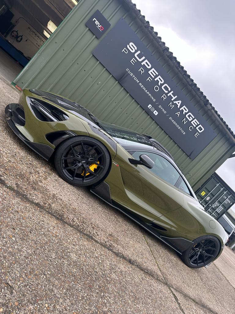 McLaren 720S wrap in Army Green! - Supercharged Performance ...