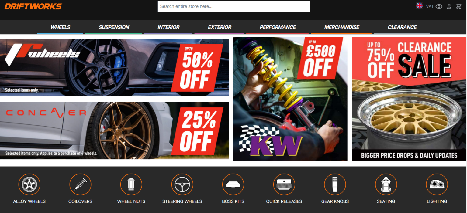 We are now a Driftworks Dealer! - Supercharged Performance